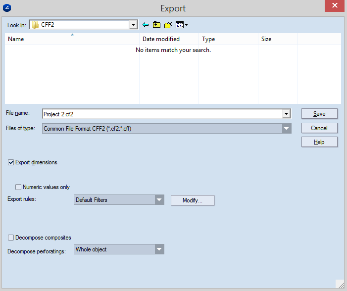 Exporting Your Project